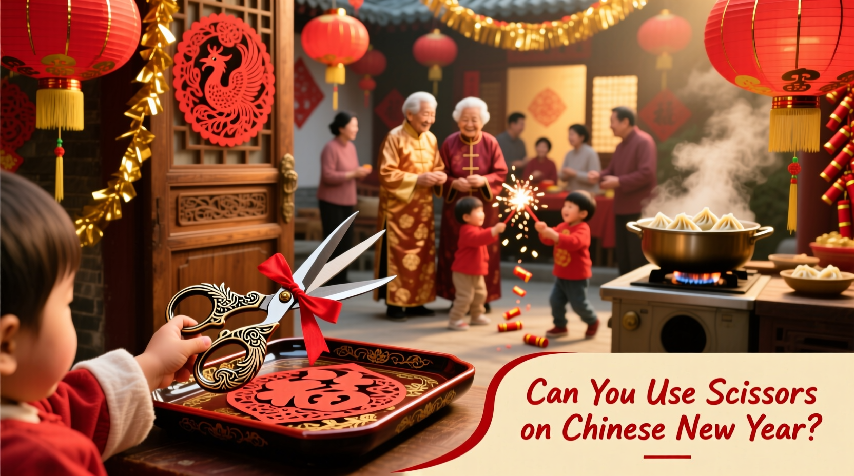 Can You Use Scissors on Chinese New Year?