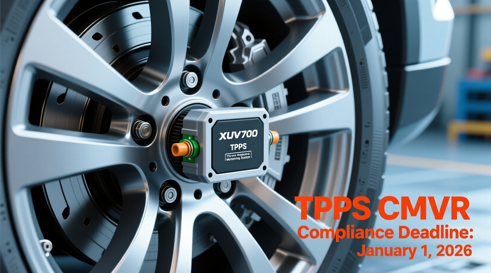 XUV700 TPMS CMVR Compliance Deadline Is January 1, 2026