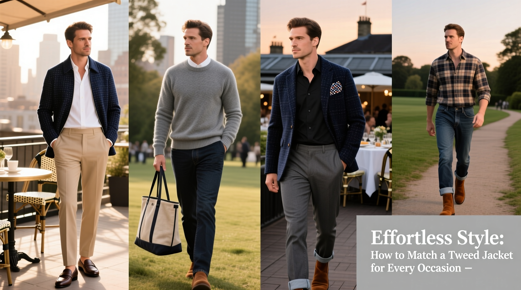 Effortless Style How To Match A Tweed Jacket With Versatile Outfits For ...