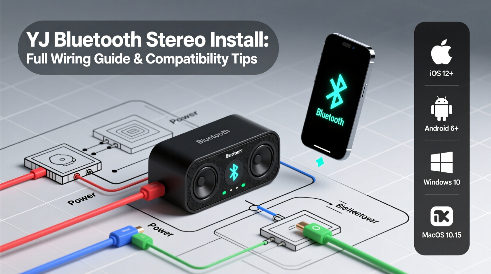 YJ Bluetooth Stereo Install: Full Wiring Guide & Compatibility Tips