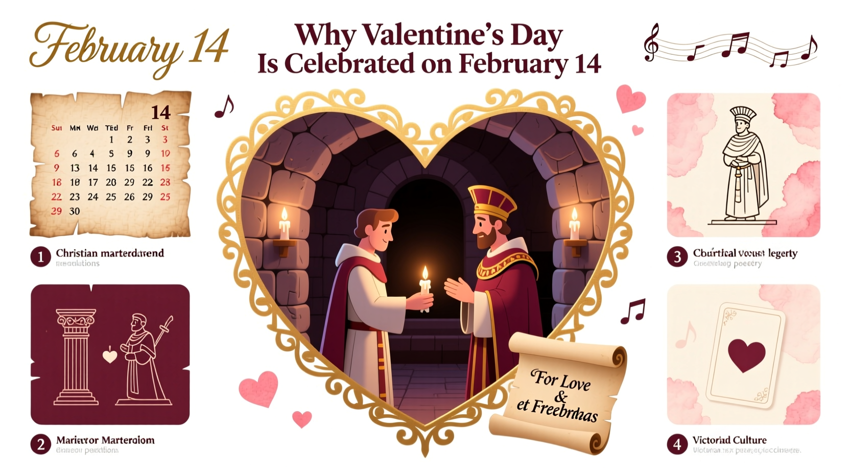 Yes, London Celebrates Valentine's Day on February 14th