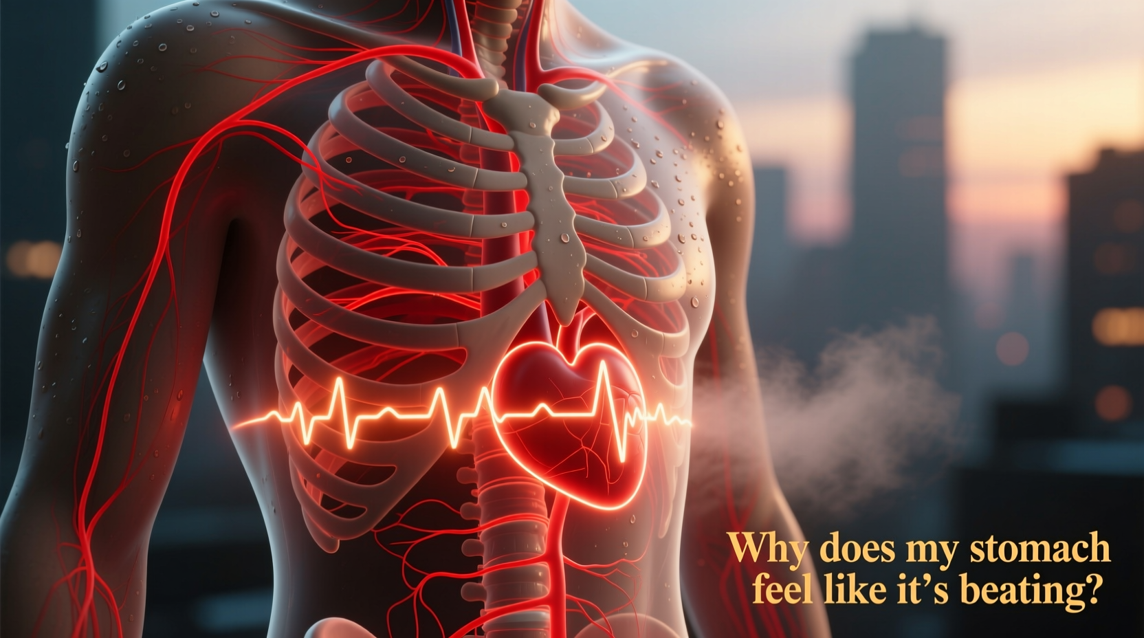 Feeling Heartbeat In Stomach Why It Happens When To Worry