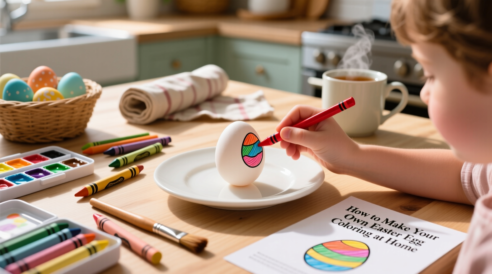 How to Make Your Own Easter Egg Coloring at Home