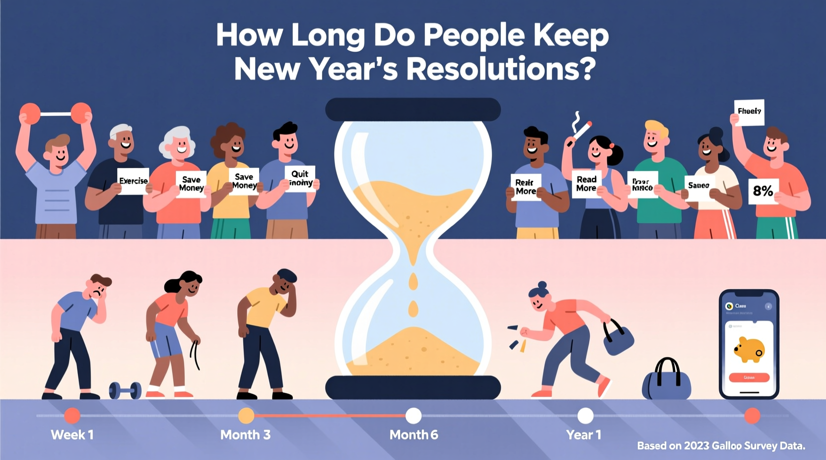 How Long Do People Keep New Year Resolutions?