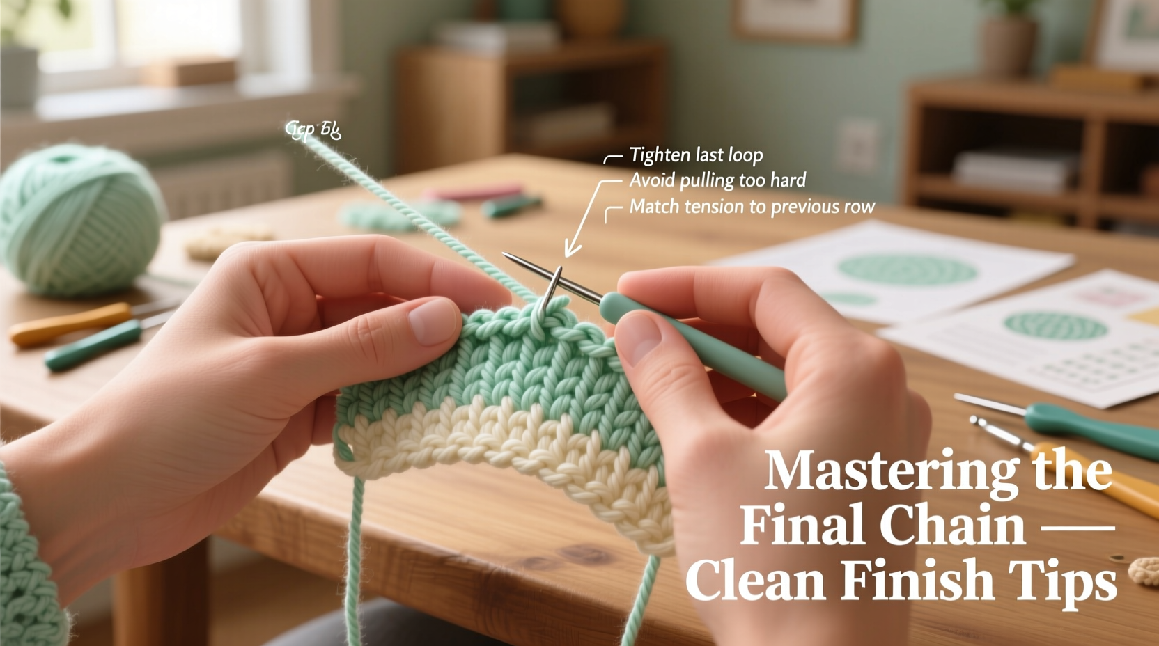 Mastering How To End A Crochet Row Essential Tips For A Clean Finish