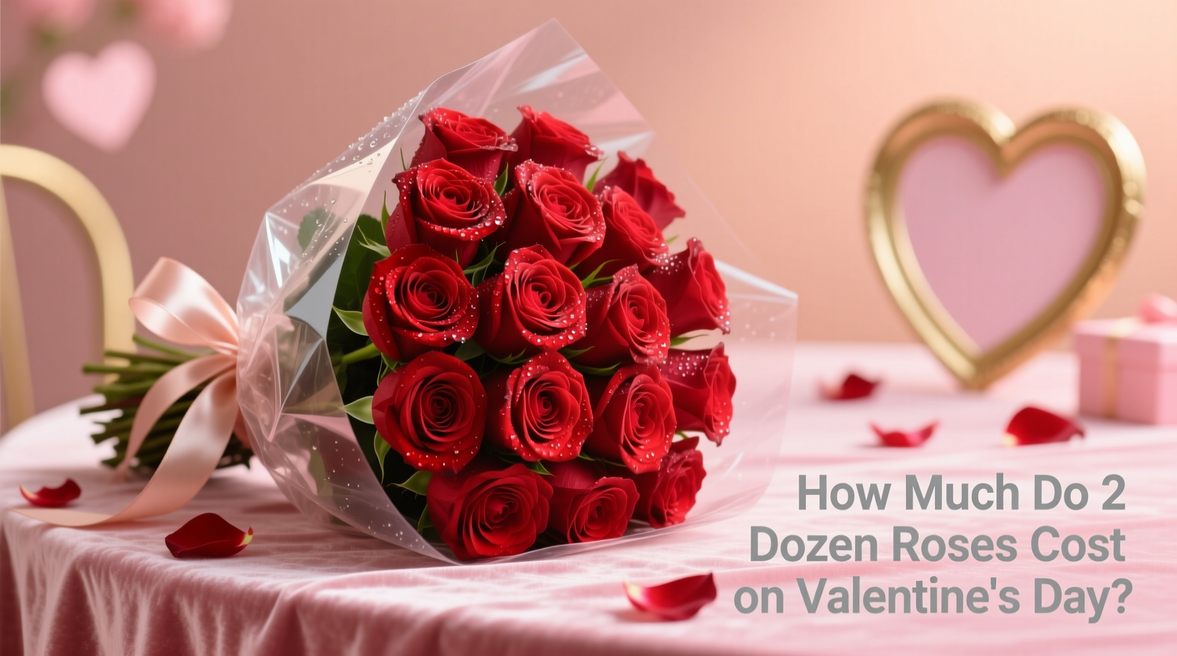 How Much Do 2 Dozen Roses Cost on Valentine's Day?