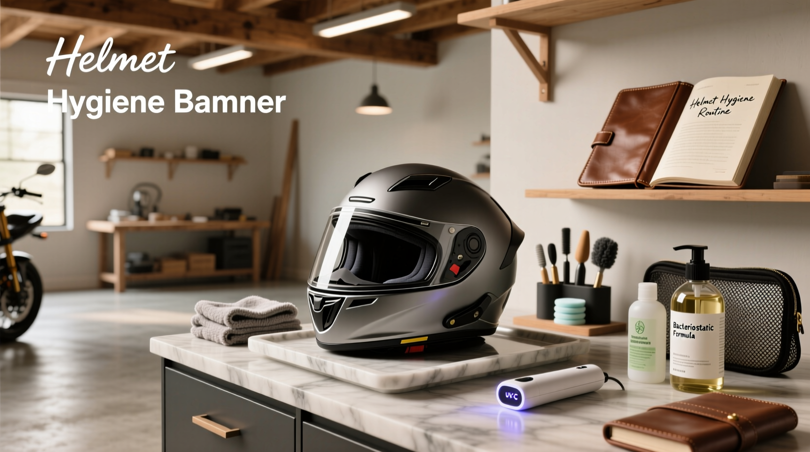 How to Choose a Motorcycle Helmet Cleaning Kit: Odor and Bacteria Guide