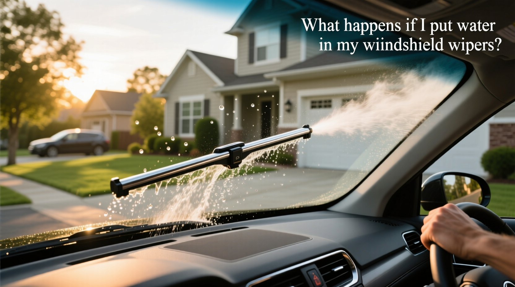 How to Choose Water Spray Wiper Blade, What Happens If I Put Water in ...