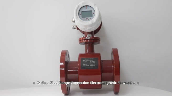 Modbus Electromagnetic Converter Liquid Waste Water Magnetic Flowmeter ...