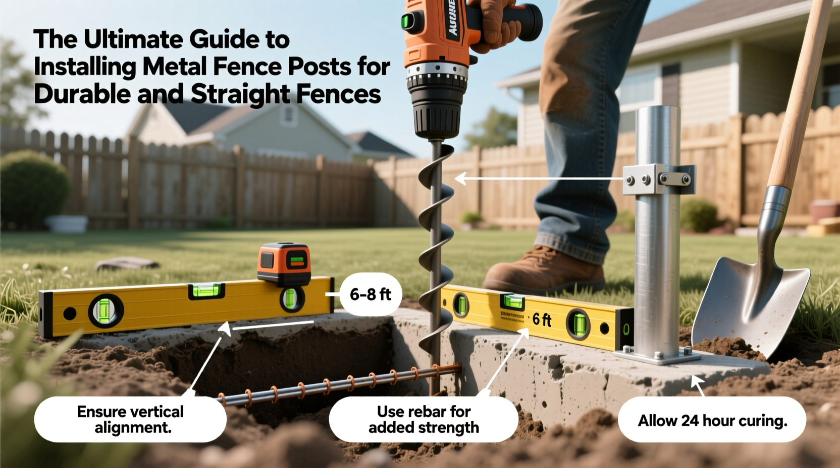 The Ultimate Guide To Installing Metal Fence Posts For Durable And ...
