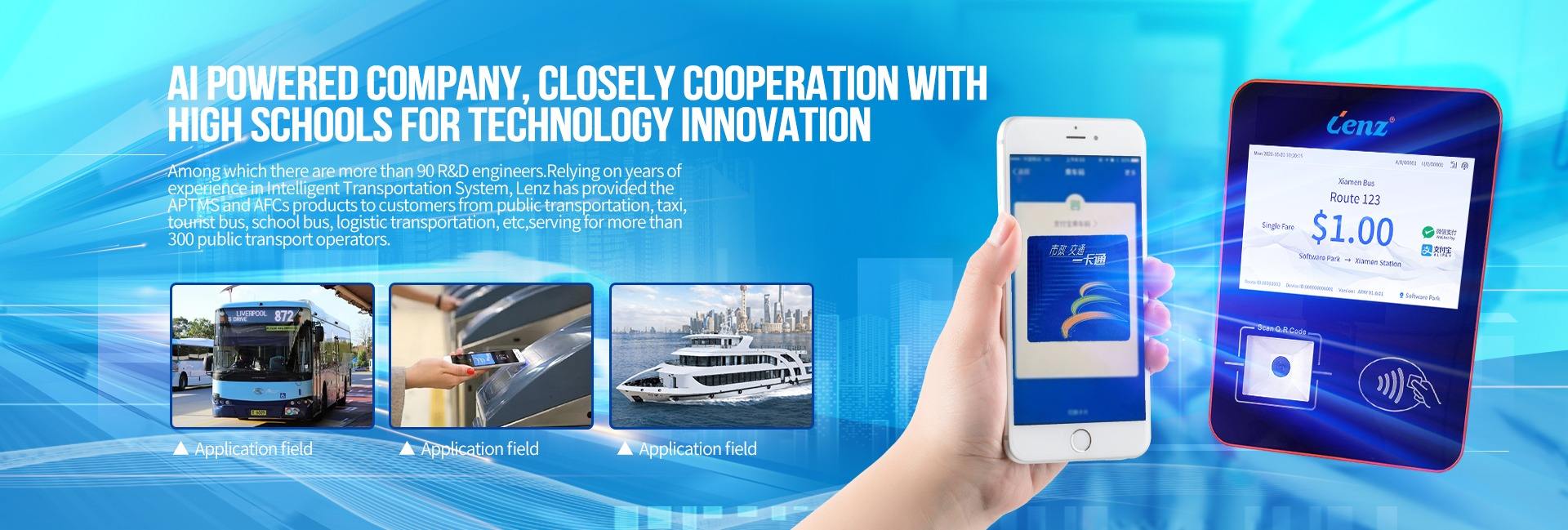 Xiamen Lenz Communication Co., Ltd. - Mobile DVR, Bus Validator