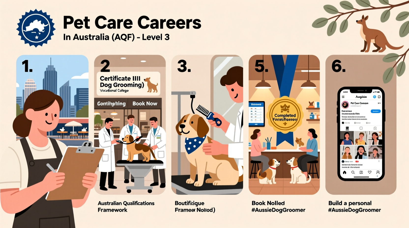 A Step By Step Guide To Launching Your Career As A Dog Groomer In Australia