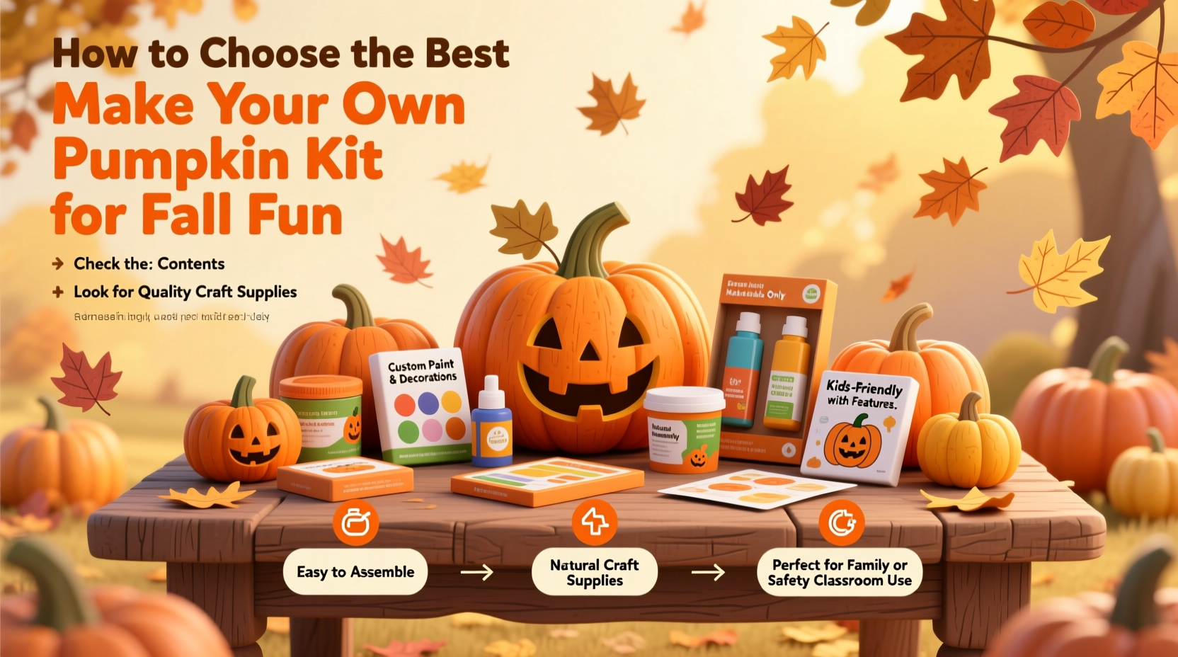 How to Choose the Best Make Your Own Pumpkin Kit for Fall Fun