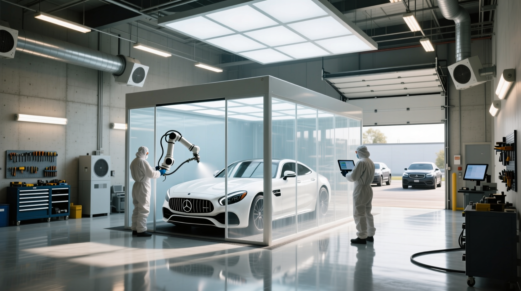 How to Choose a Car Paint Booth: Buying Guide