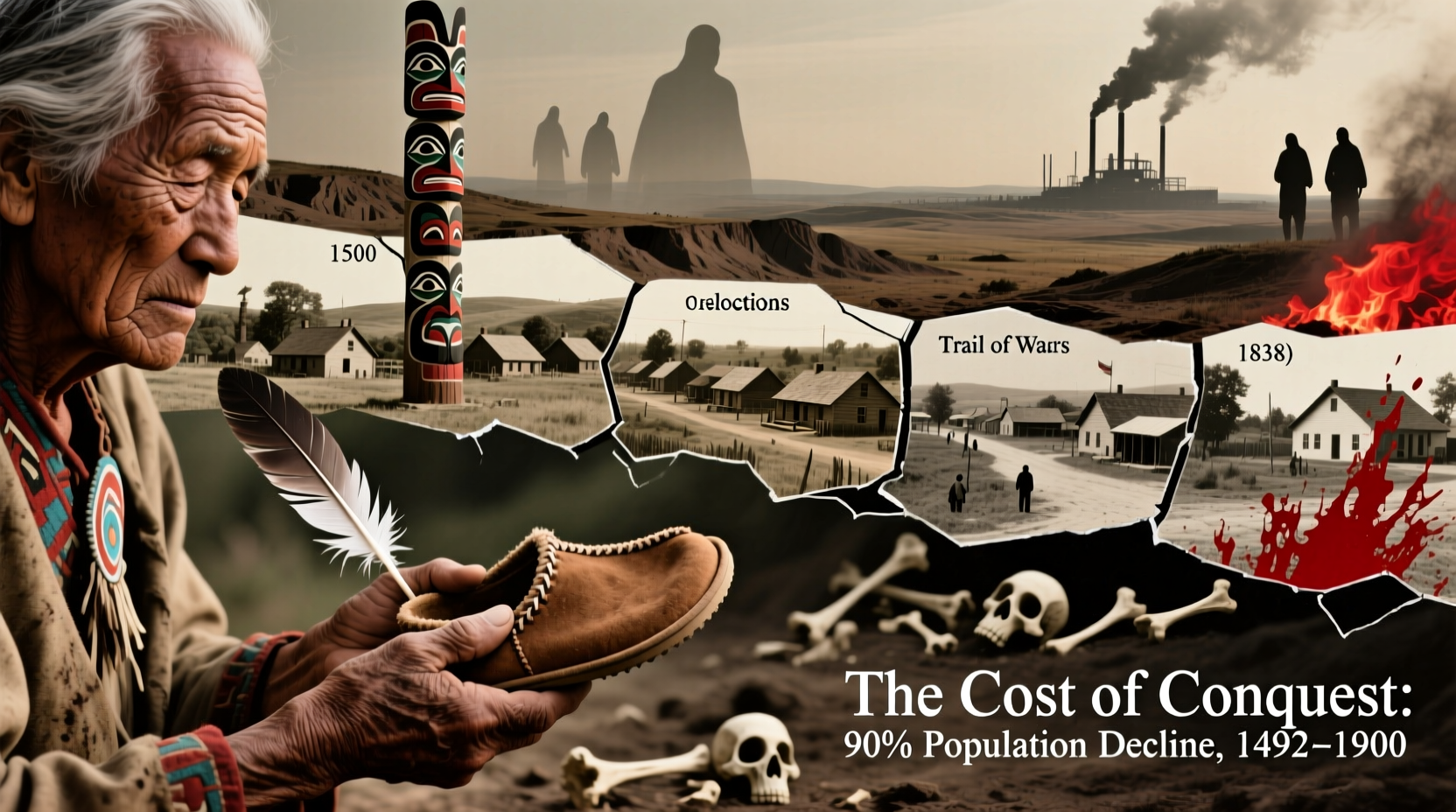Native American Population Decline Causes And History