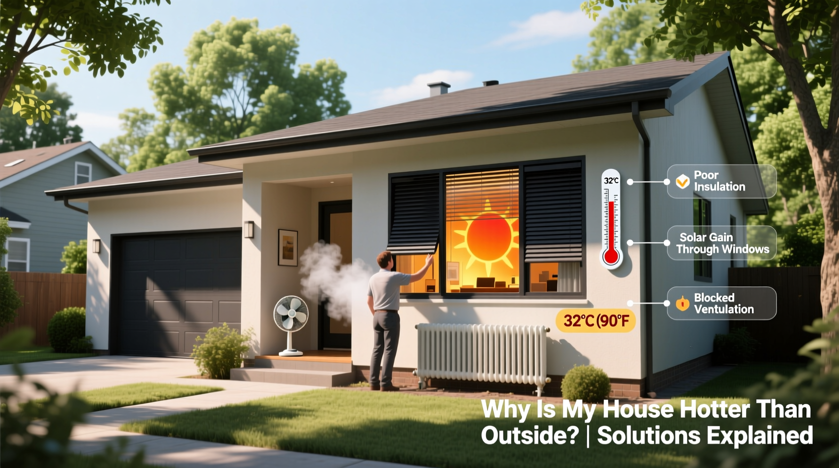 House Hotter Than Outside Reasons Solutions Explained
