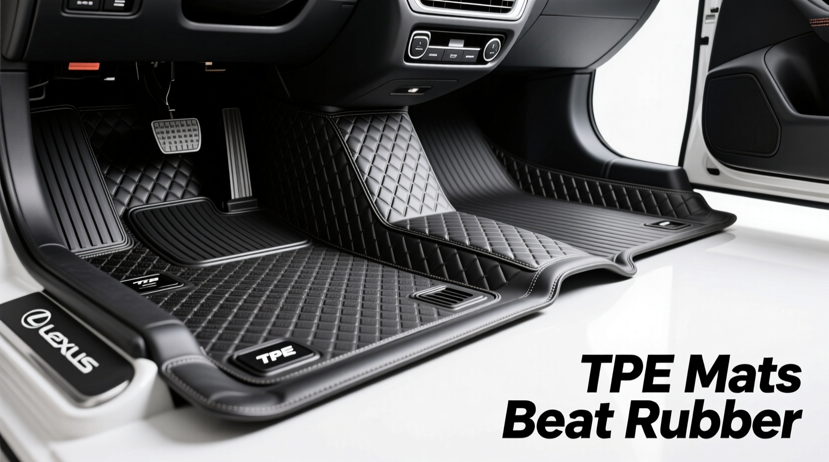 TPE Mats Beat Rubber for 2010 Lexus ES350