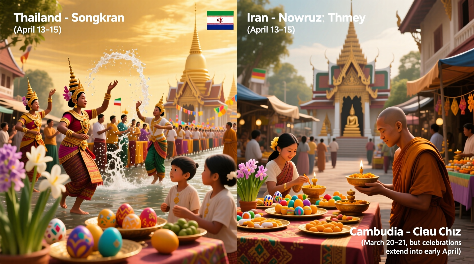 Countries That Celebrate New Year in April