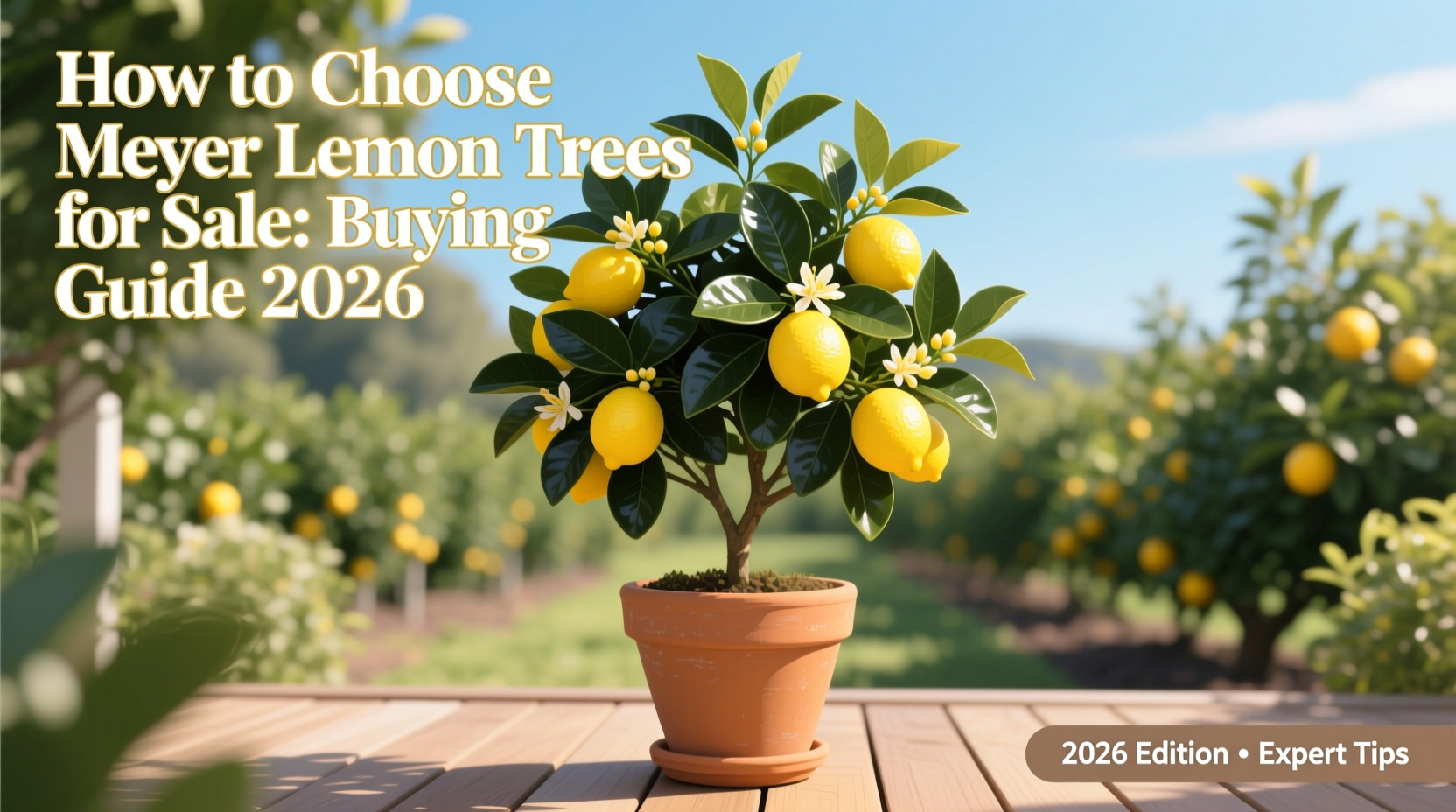 How to Choose Meyer Lemon Trees for Sale: Buying Guide 2026