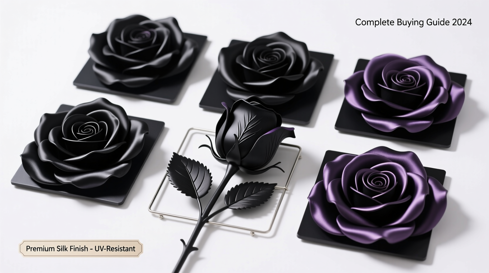 How to Choose Black Rose Artificial Flower Panels: Ultimate Buying Guide