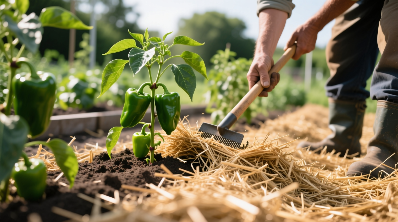 Straw Mulch for Gardens: Water Savings and Myth-Busting Guide