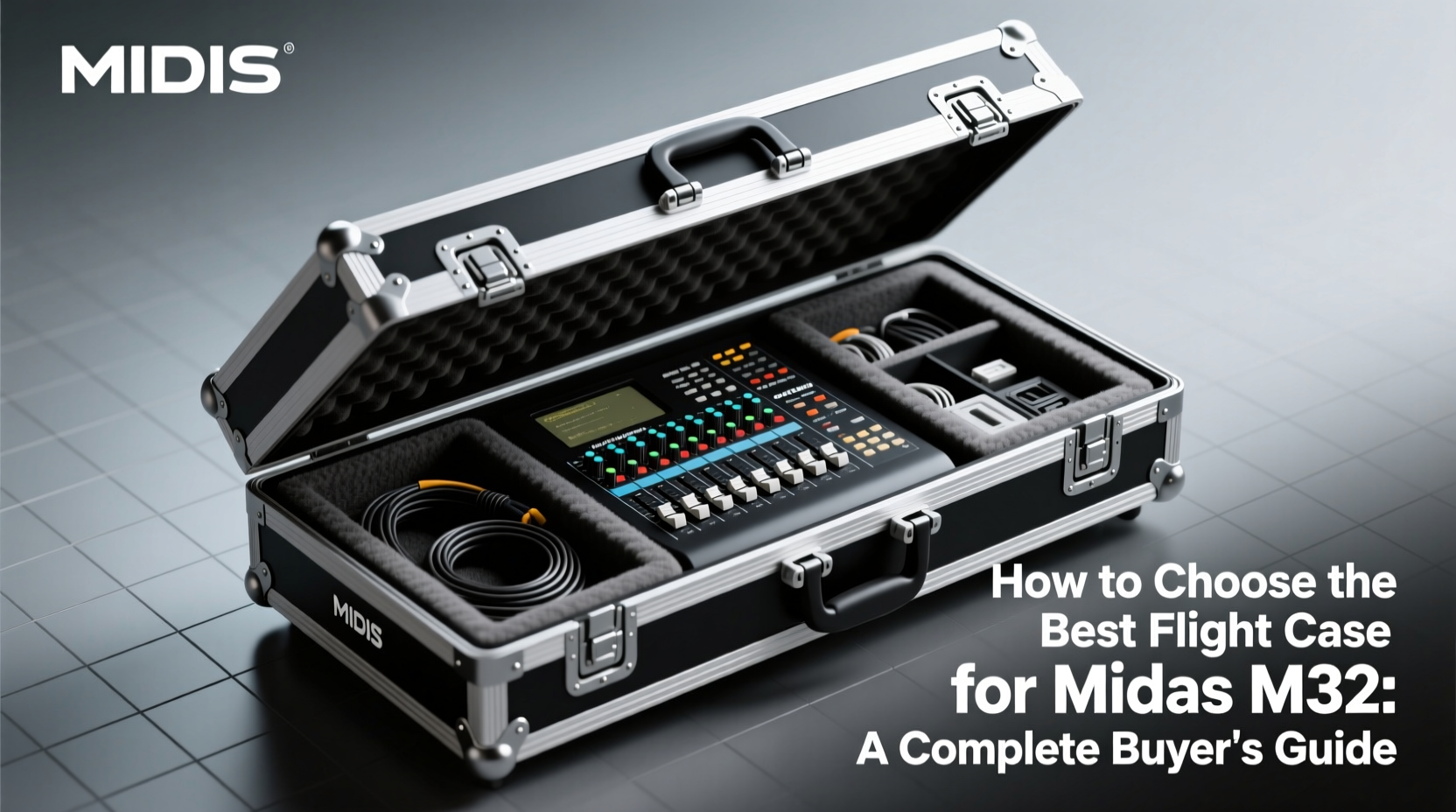 How to Choose the Best Flight Case for Midas M32: A Complete Buyer's Guide