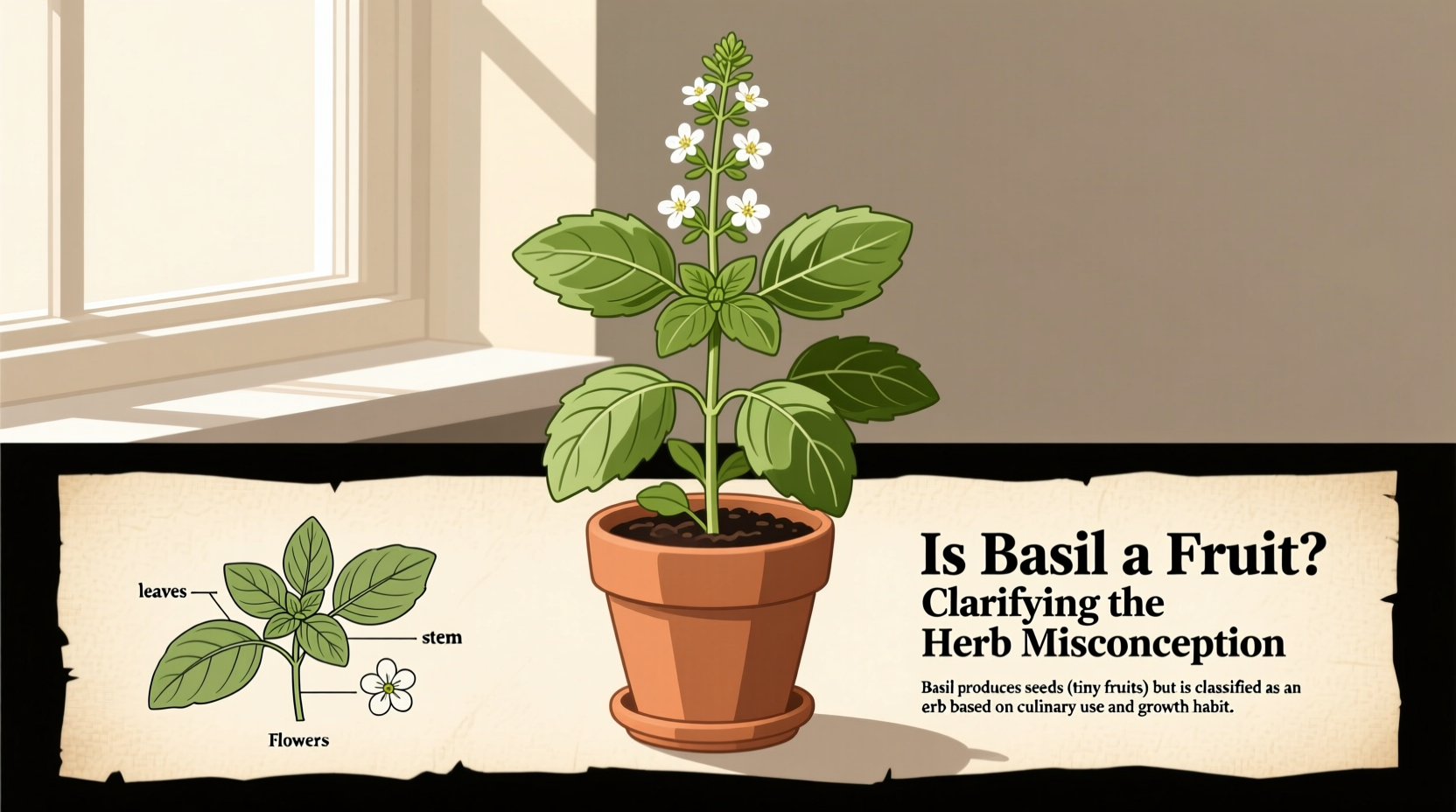 Is Basil a Fruit? Clarifying the Herb Misconception