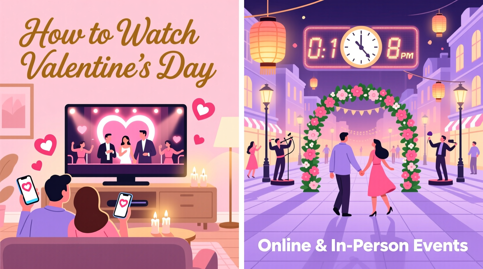 How to Watch Valentine's Day Celebrations Online and In-Person