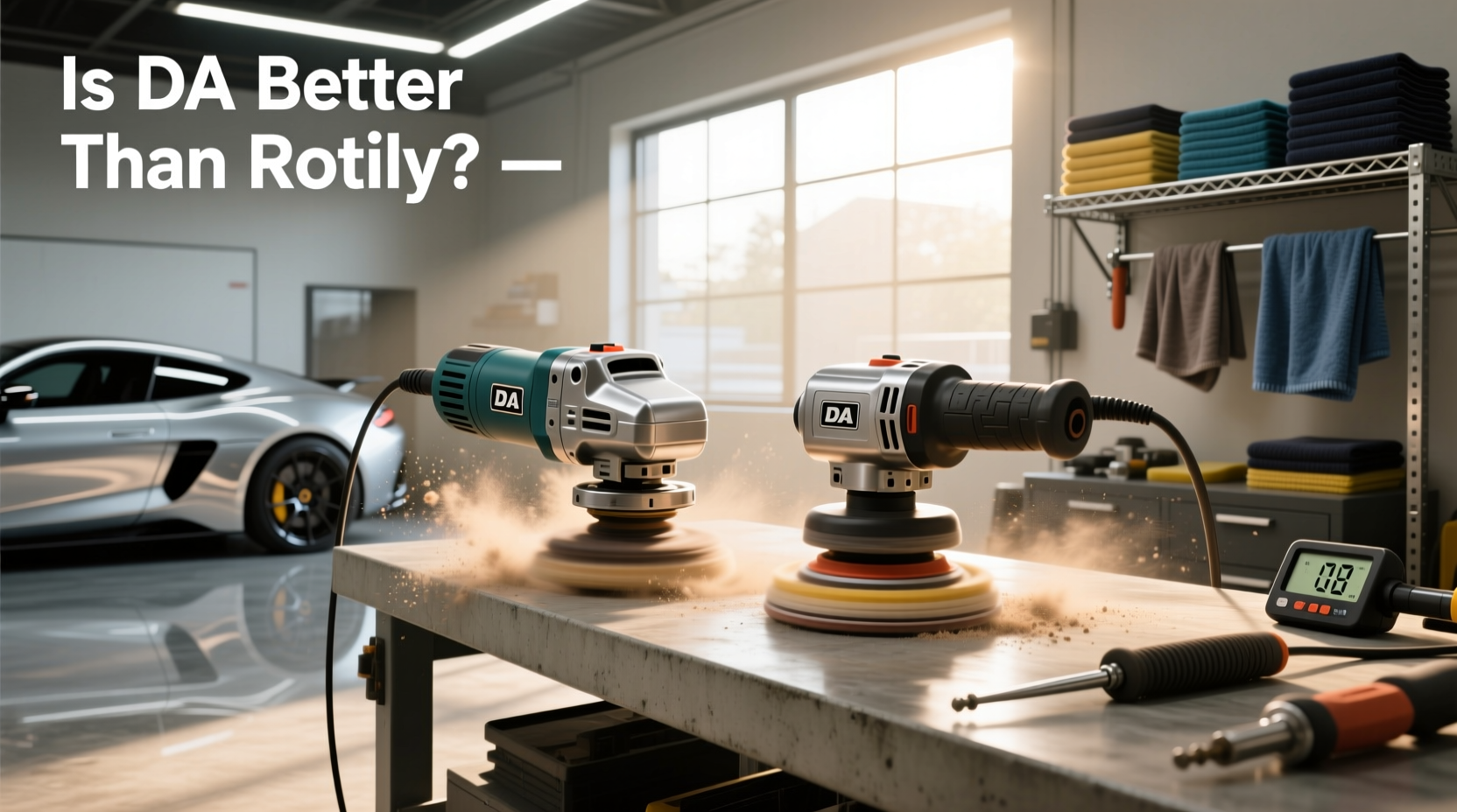 How to Choose a Dual Action Polisher: DA vs Rotary Buying Guide