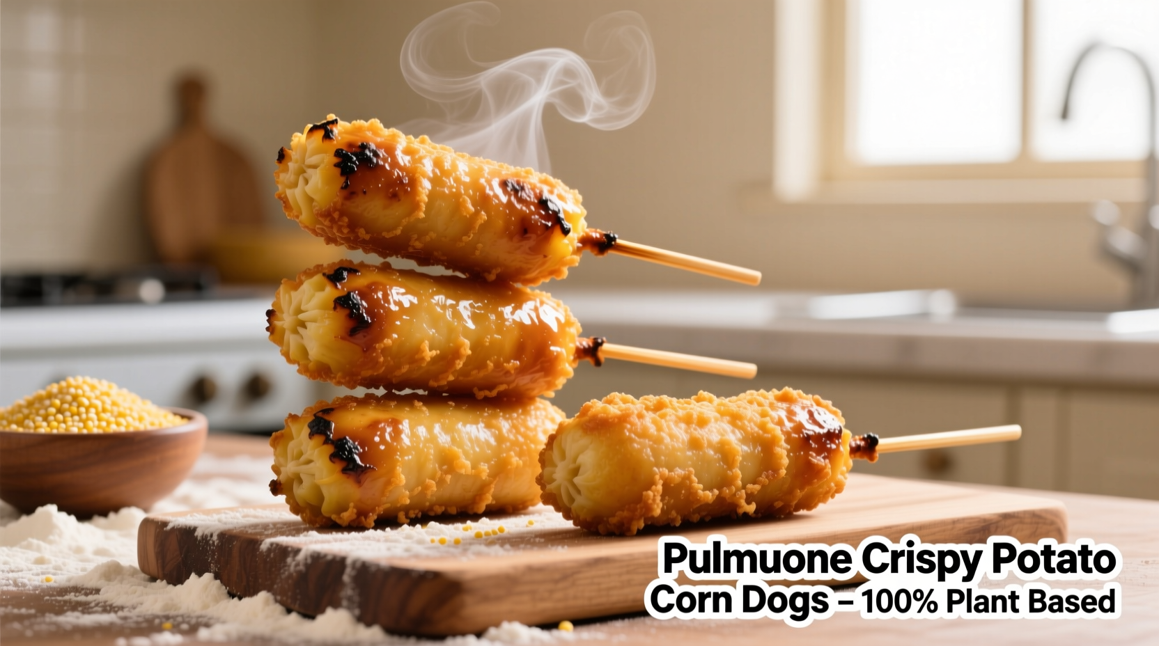 Pulmuone Crispy Potato Corn Dogs Cooking Guide
