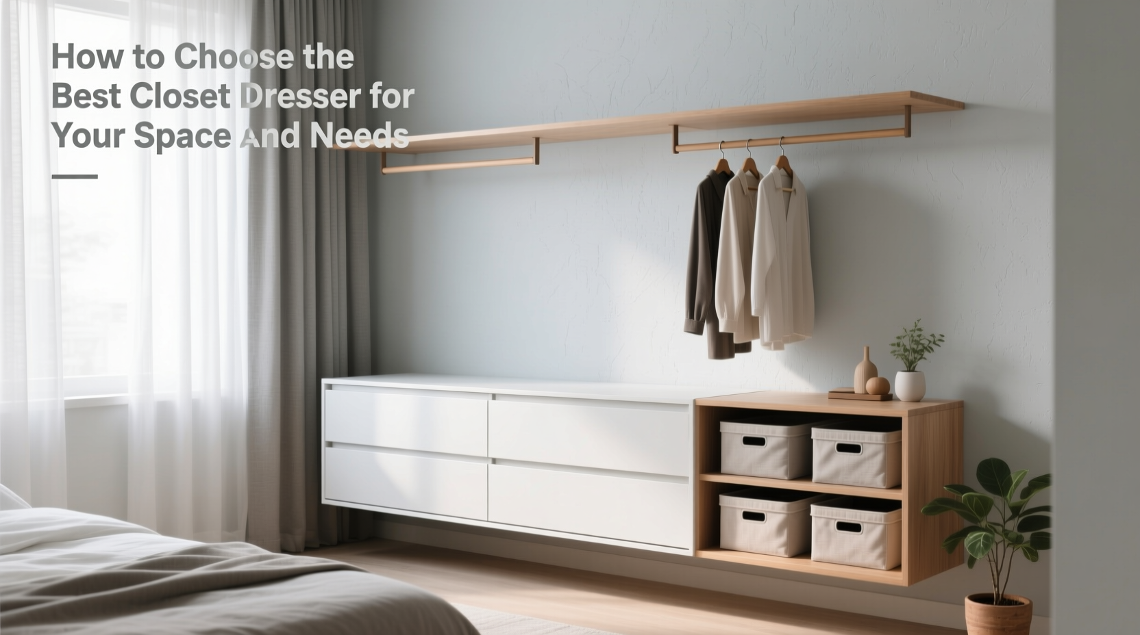 How to Choose the Best Closet Dresser for Your Space and Needs