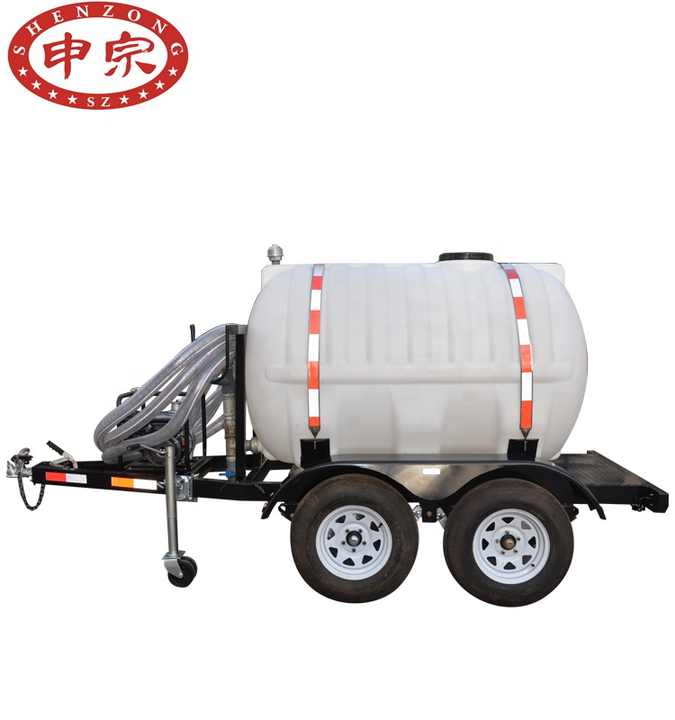 Water Tank Trailer - Small Plastic Truck Trailer with Pump