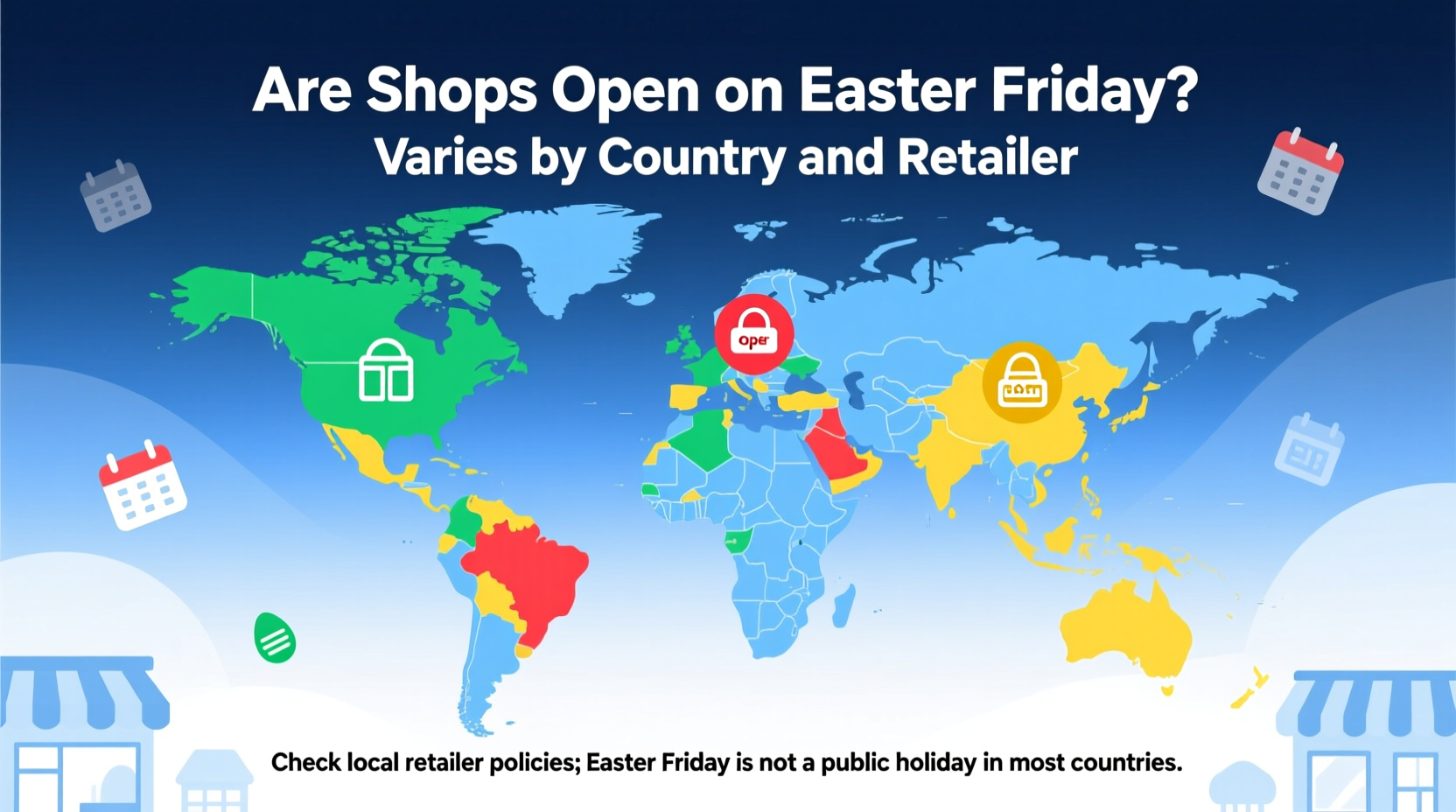 Are Shops Open on Easter Friday? Varies by Country and Retailer