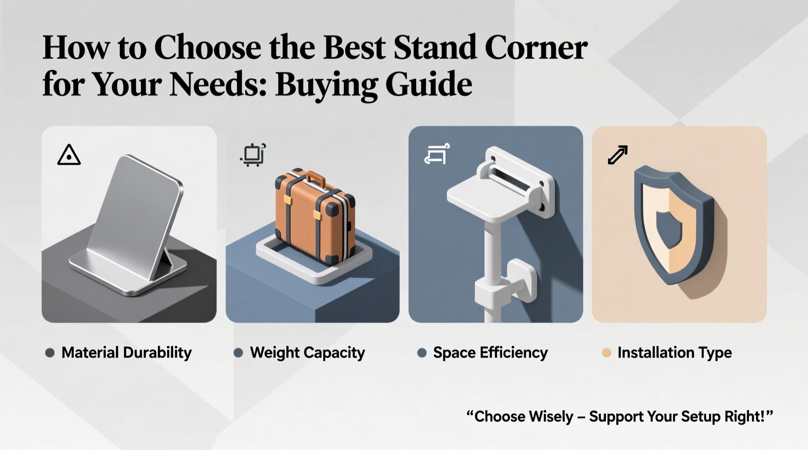How to Choose the Best Stand Corner for Your Needs: Buying Guide