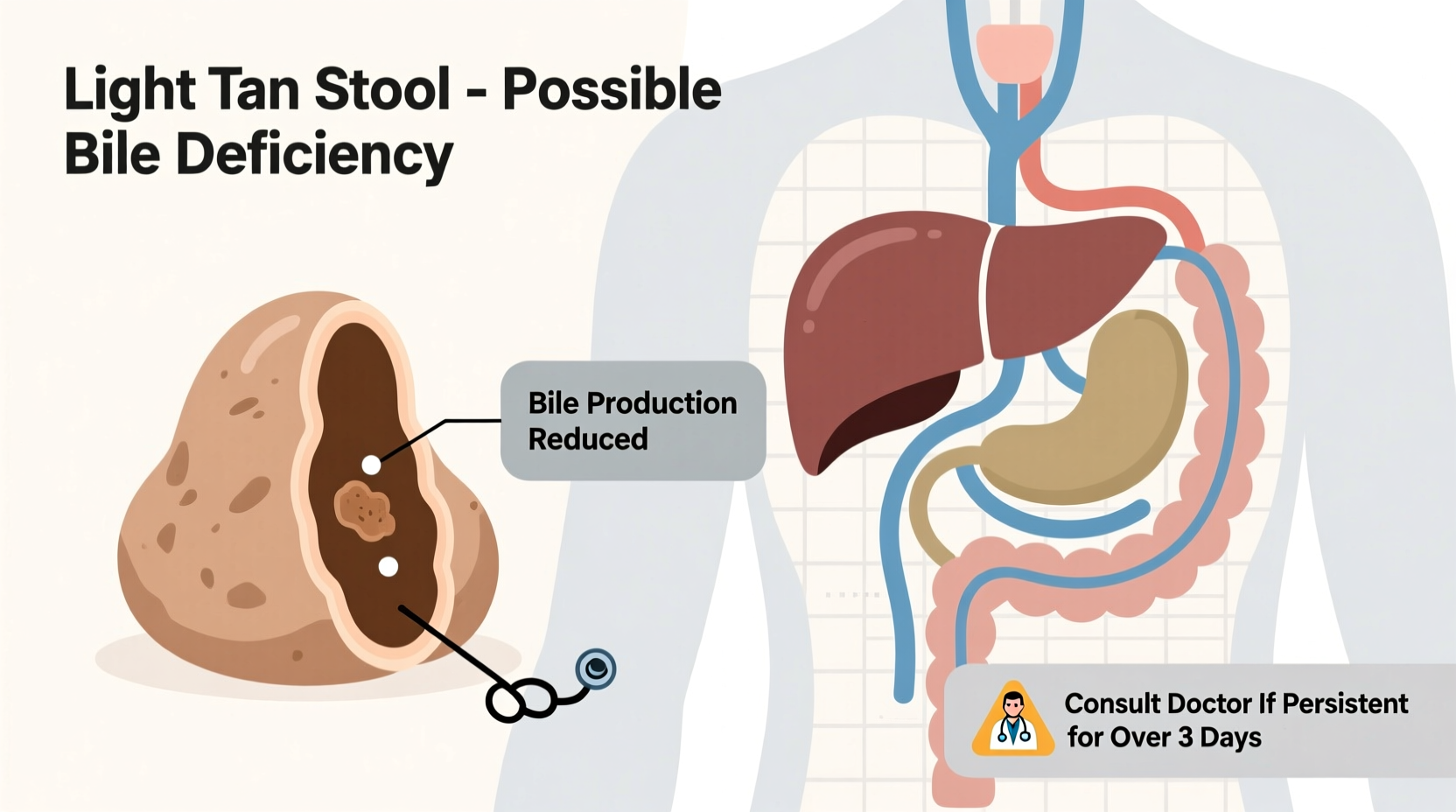 Light Tan Poop Causes Concerns And When To See A Doctor