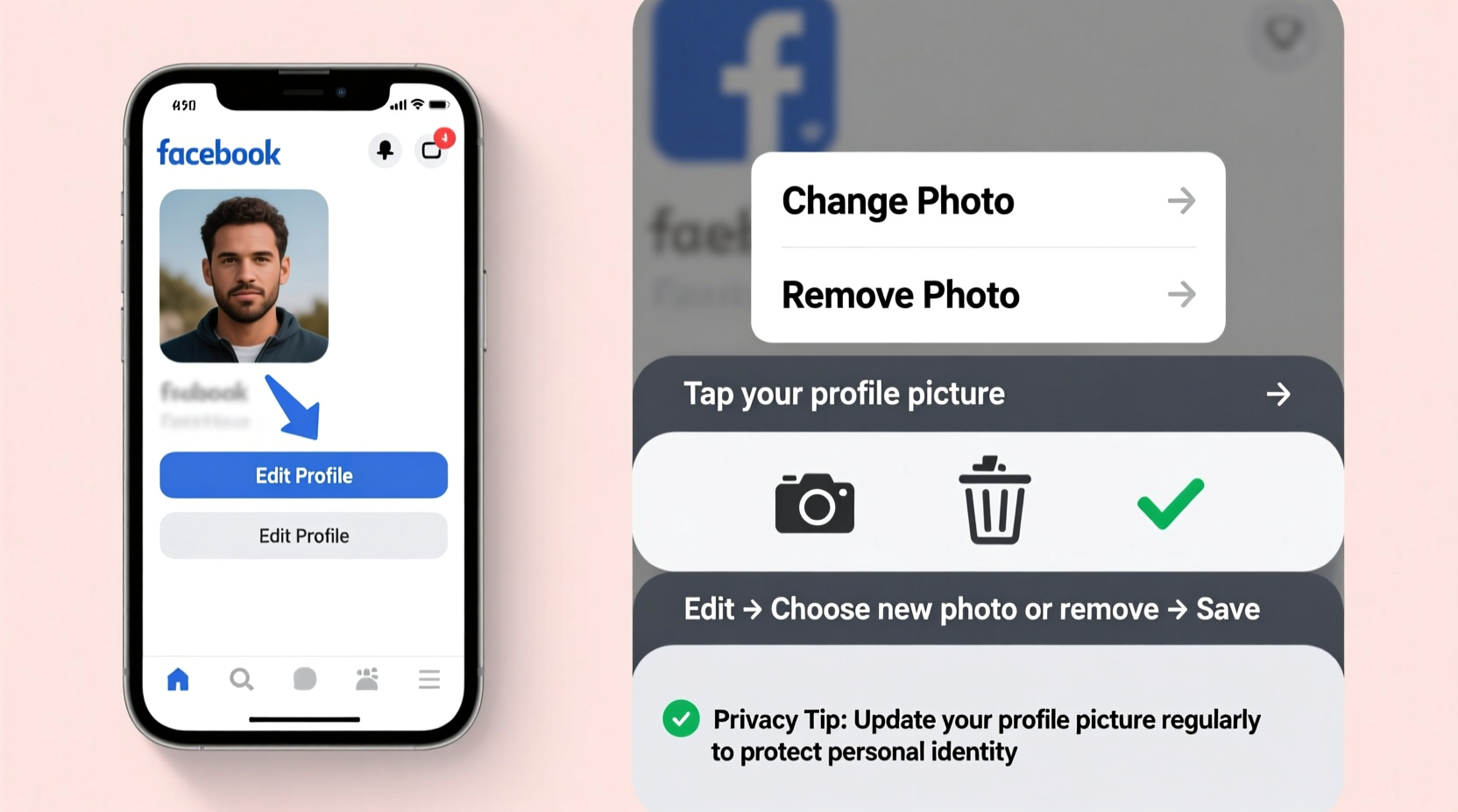 How To Easily Remove Or Change Your Facebook Profile Picture For Privacy