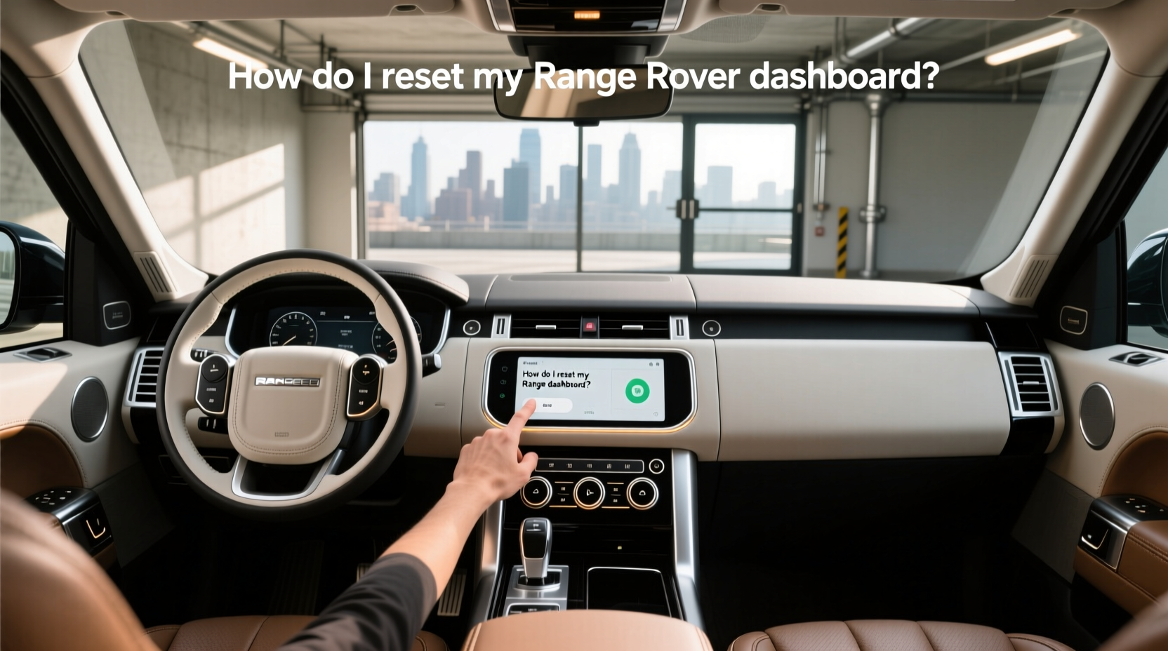 How to choose land rover dashboard,How do I reset my Range Rover dashboard?