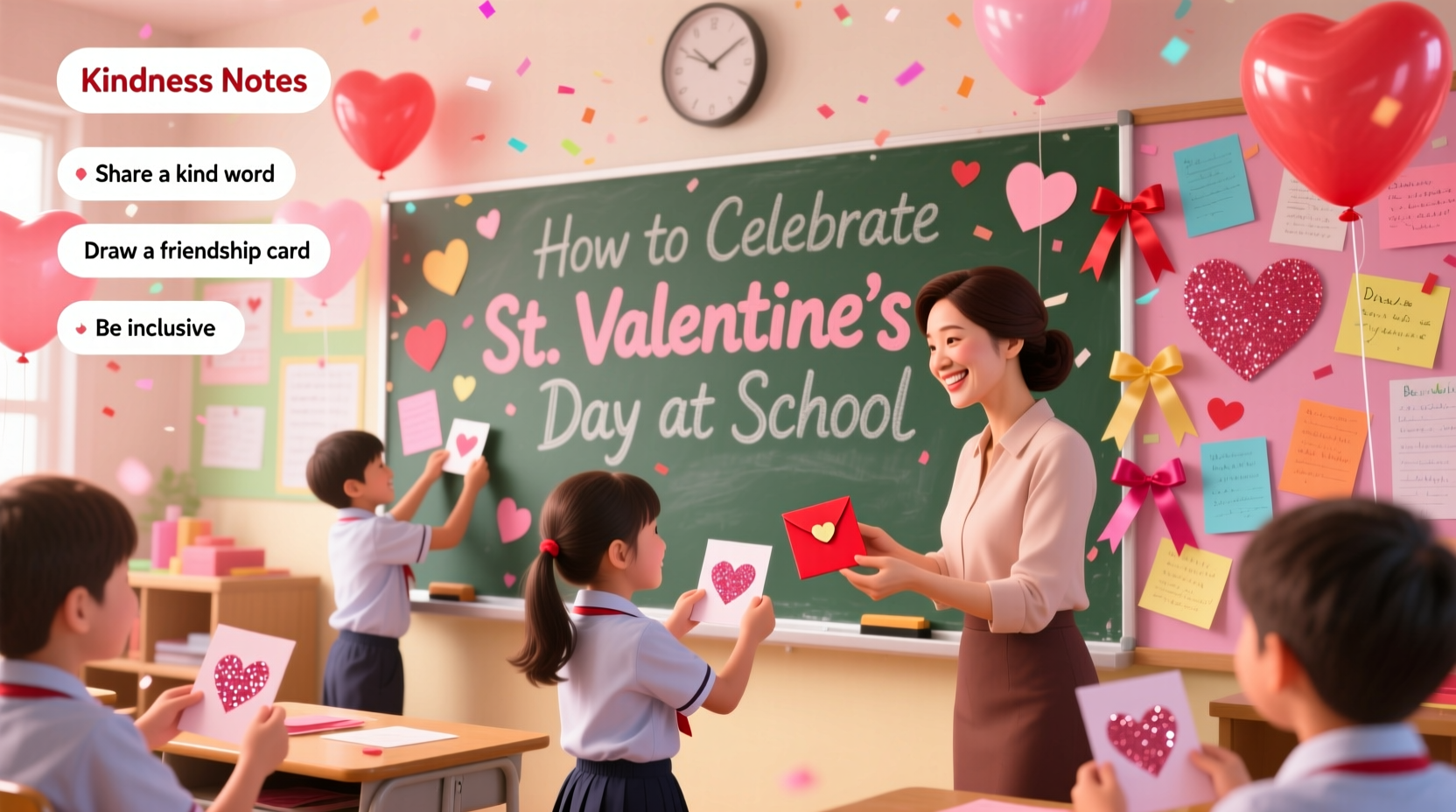 How to Celebrate St. Valentine's Day at School