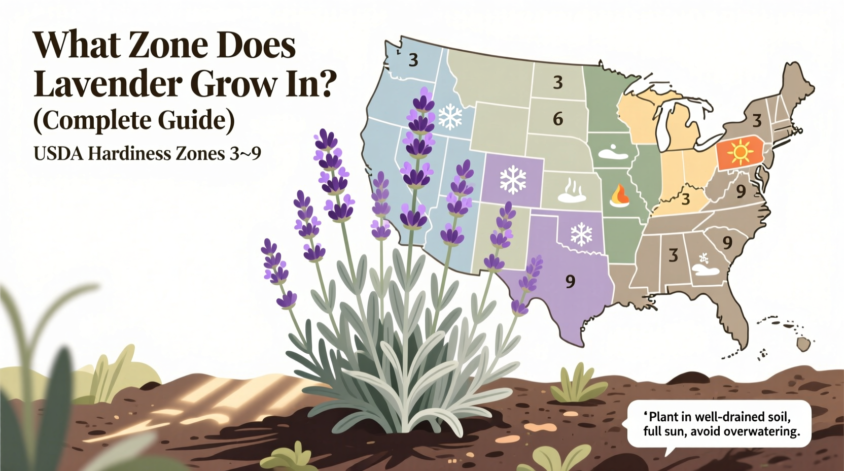What Zone Does Lavender Grow In? (Complete Guide)
