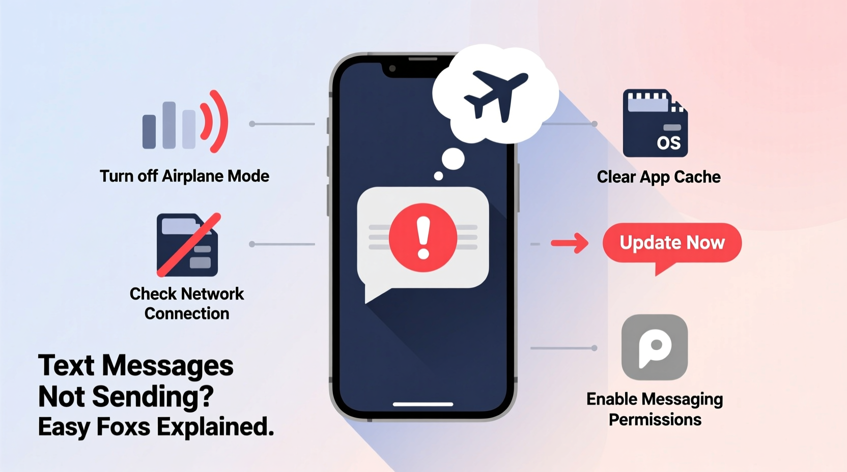 Text Messages Not Sending Reasons Easy Fixes Explained