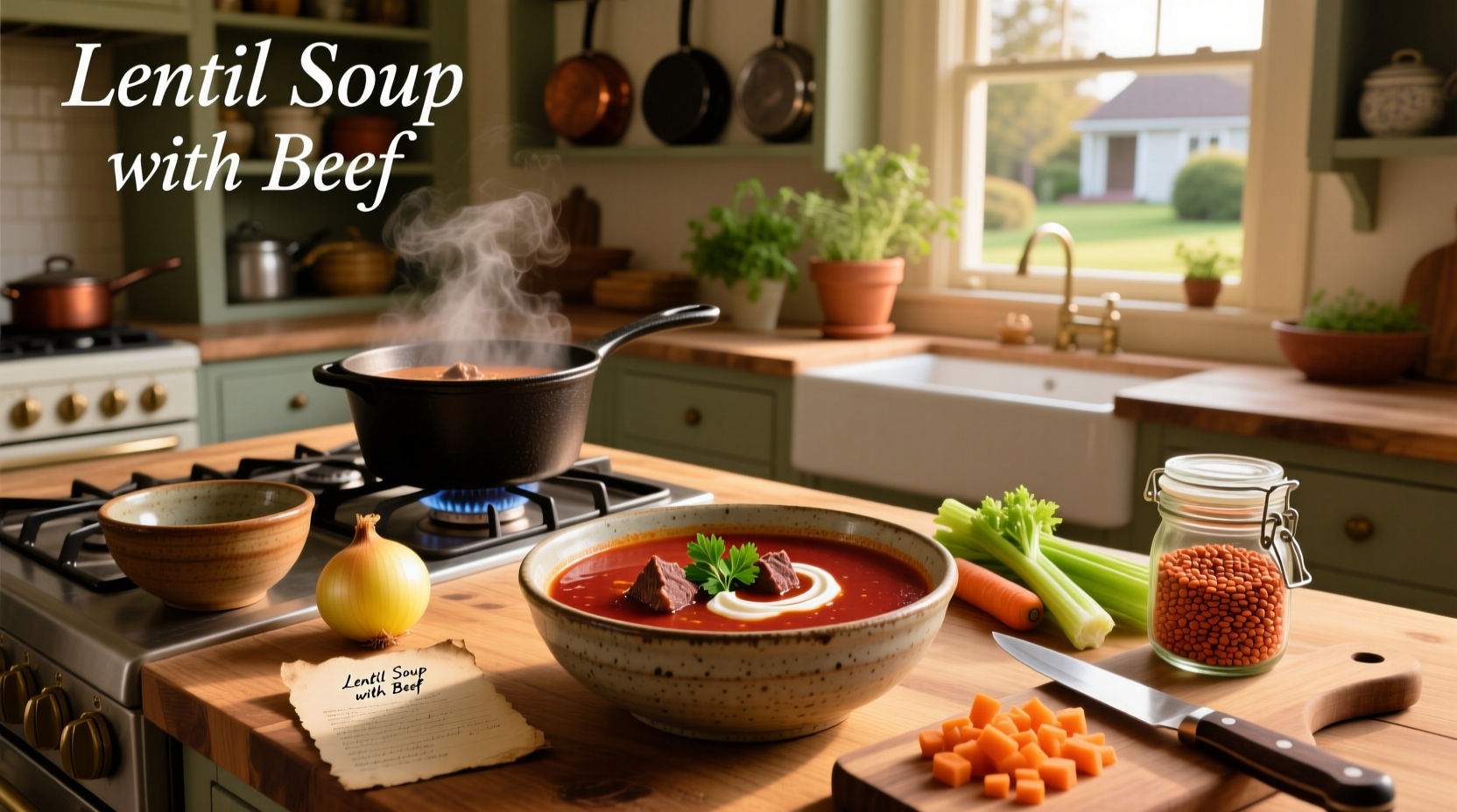 How to Make Beef Lentil Soup: A Hearty Recipe Guide