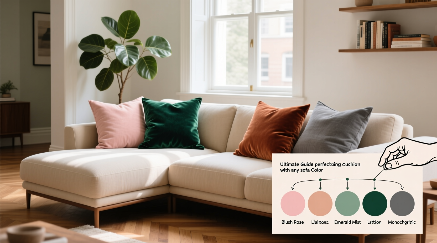 The Ultimate Guide To Perfectly Matching Cushion Covers With Any Sofa Color