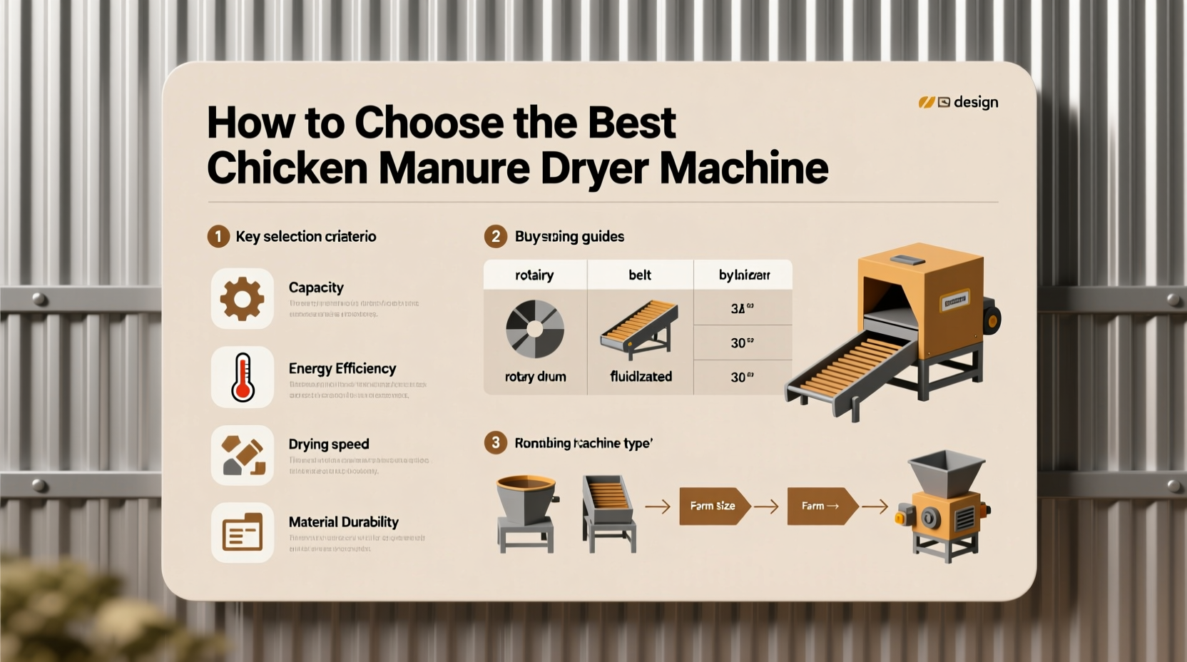 How to Choose the Best Chicken Manure Dryer Machine: Ultimate Buying Guide