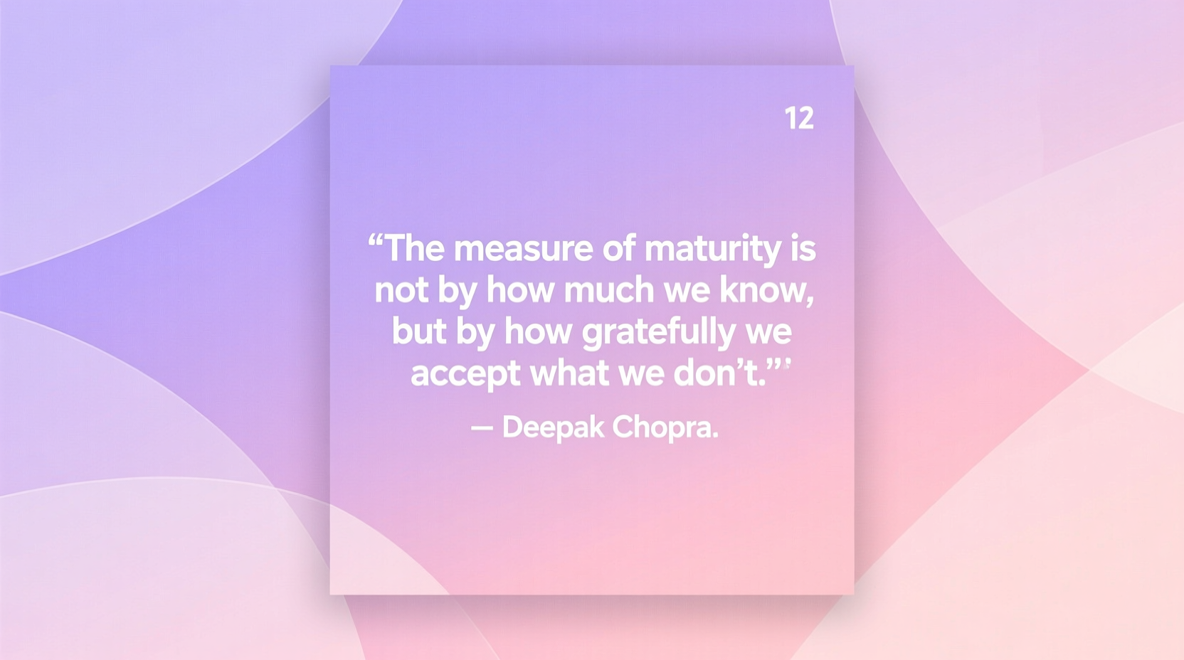 Quotes for Maturity: Wisdom for Life's Journey