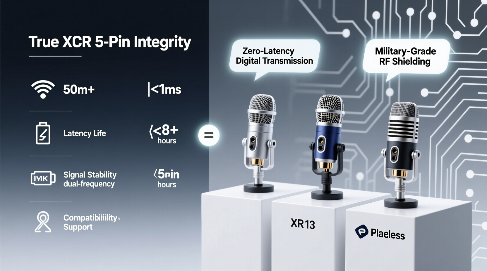 How to Choose the Best Wireless Microphone XLR 5 Pin System