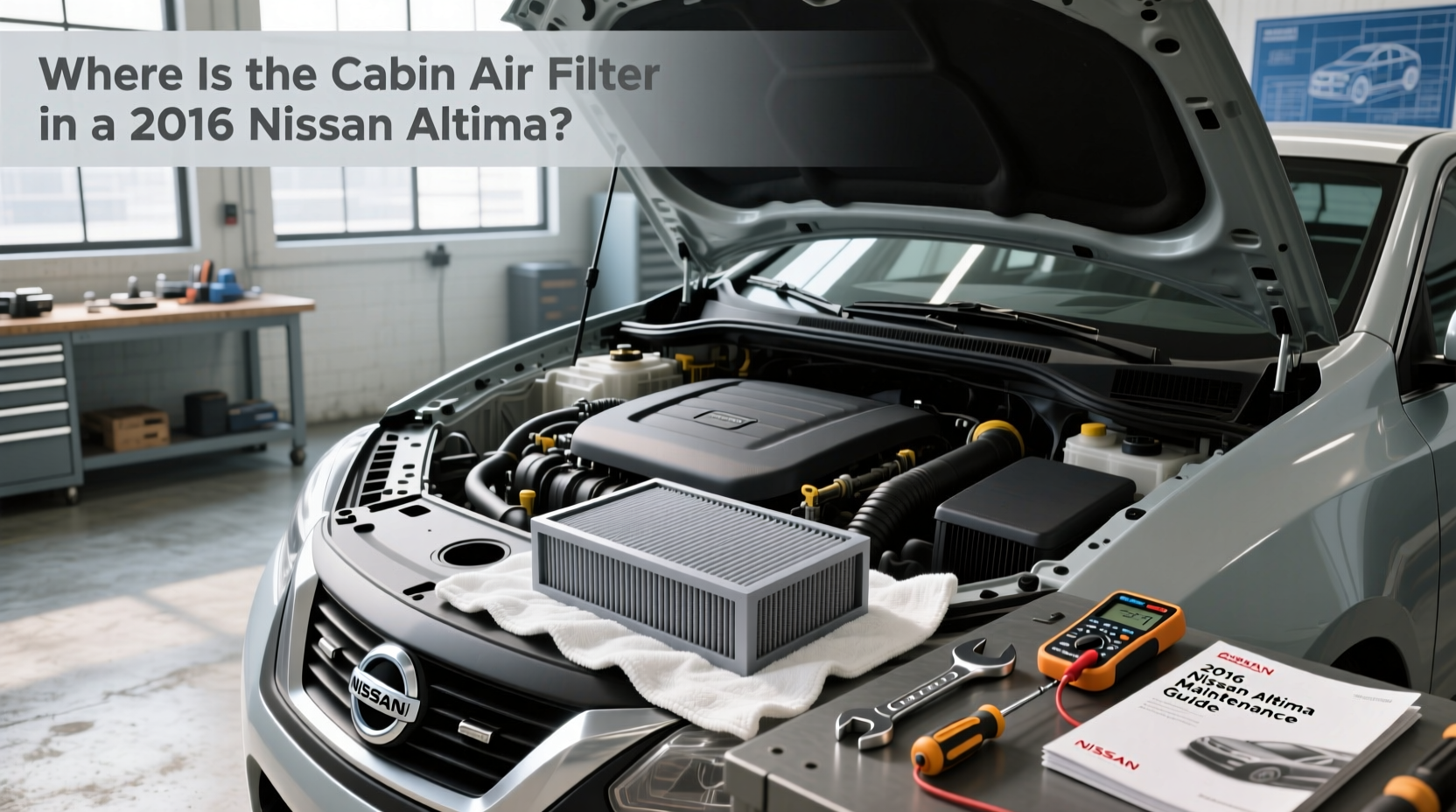 How to Replace Cabin Air Filter in 2016 Nissan Altima