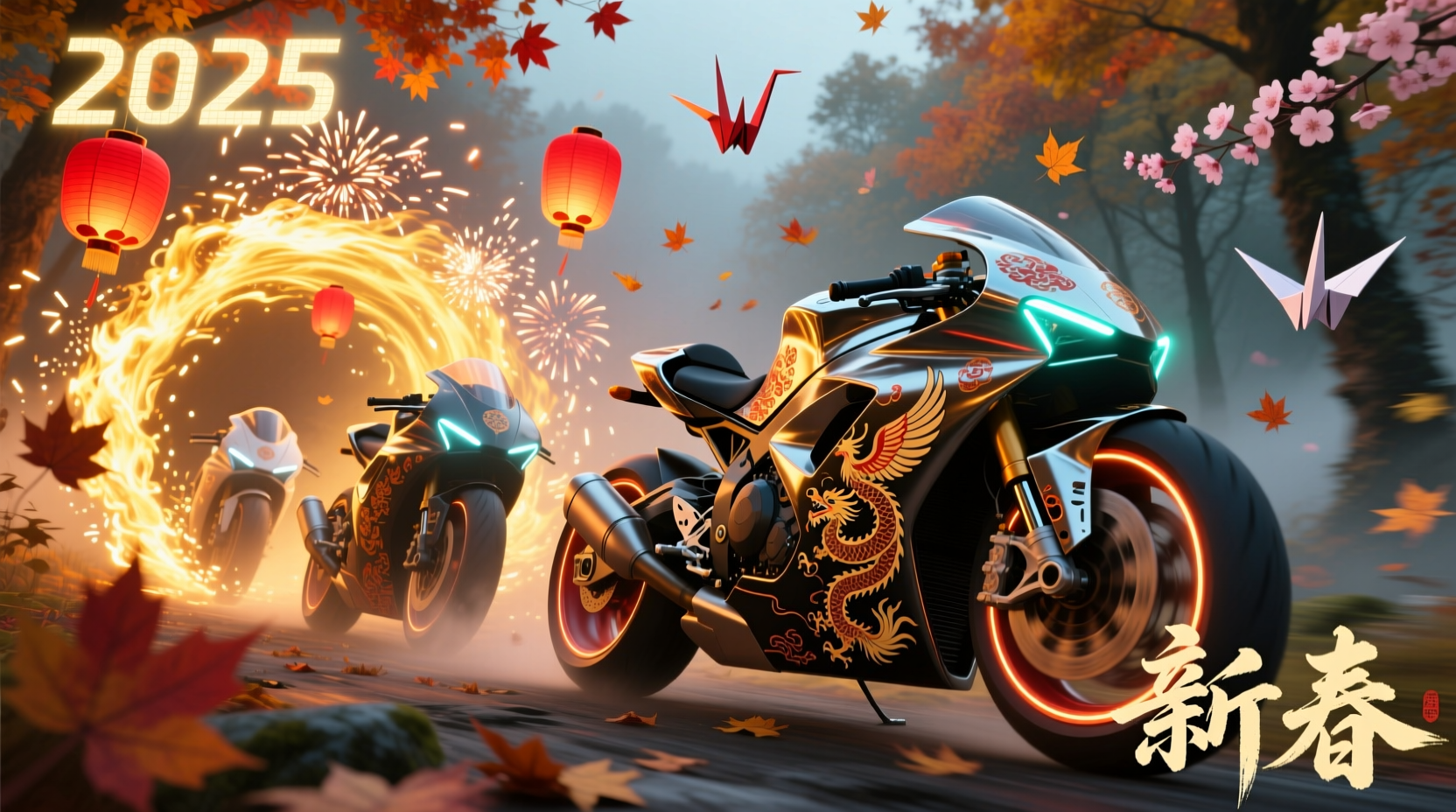 New Year Model Motorcycles Appear in October
