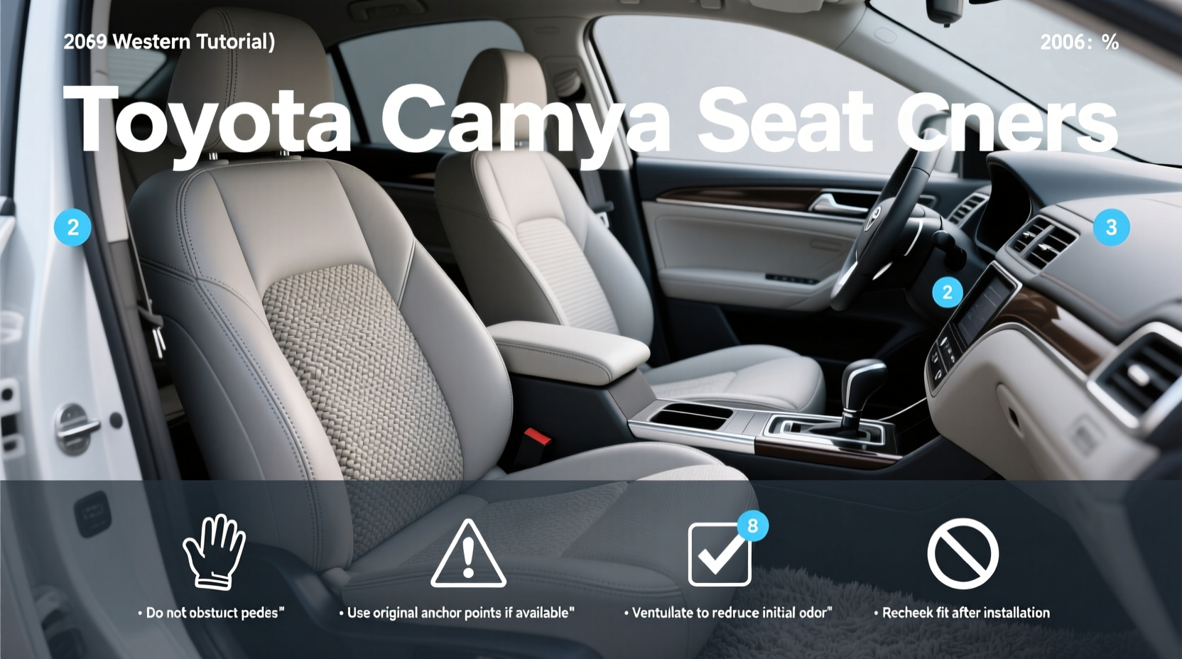 Toyota Camry Red Seat Covers Buying Guide