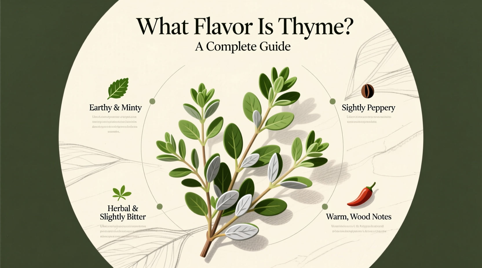 What Flavor Is Thyme? A Complete Guide