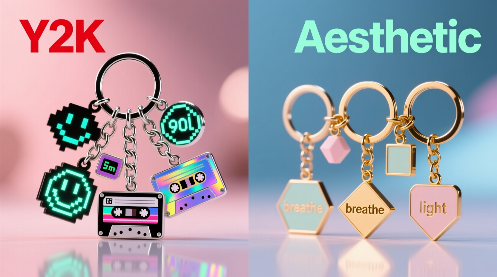 Y2k Keychains Vs Aesthetic Keychains Whats The Hype And Which Ones ...